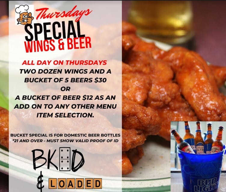 Wings And Bucket Of Beer